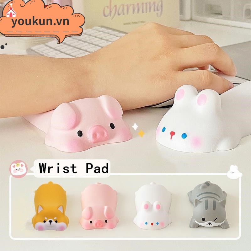 Đệm Lót Chuột Hỗ Trợ Cổ Tay Họa Tiết Hoạt Hình Dễ Thương YK | Shopee ...
