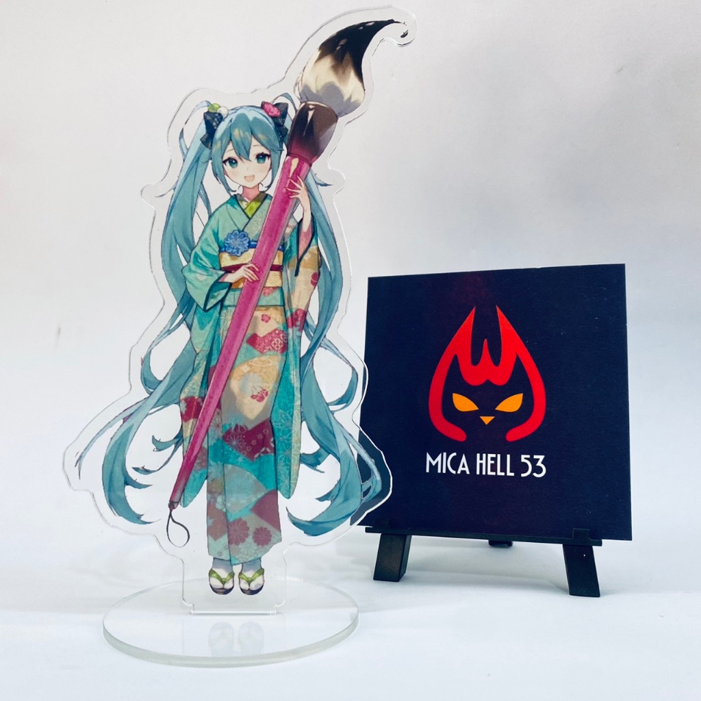 Standee Mica 15cm Hatsune Miku Vocaloid Standee Acrylic Anime Manga ...