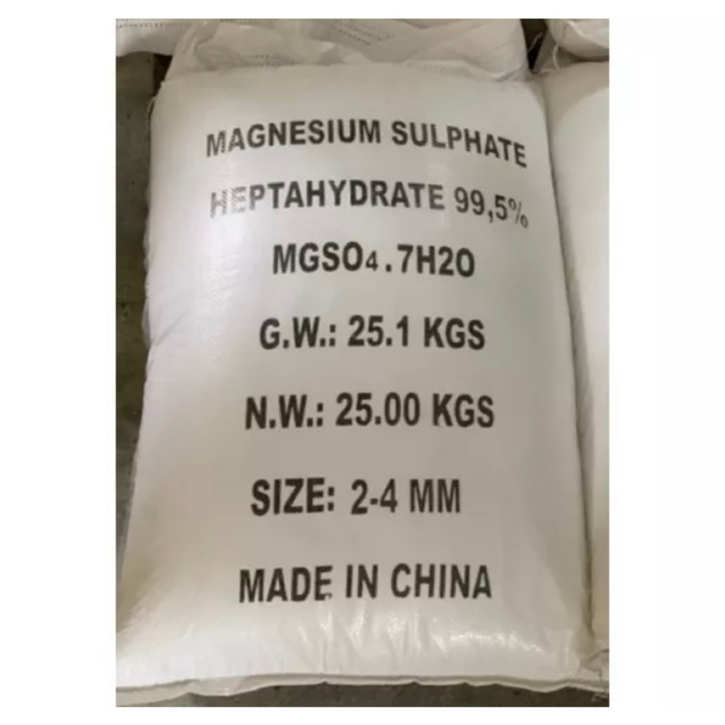 (Bao 25kg - 8k/kg) PHÂN BÓN - MgSO4.7H20 bổ sung magie chống bạc màu ...