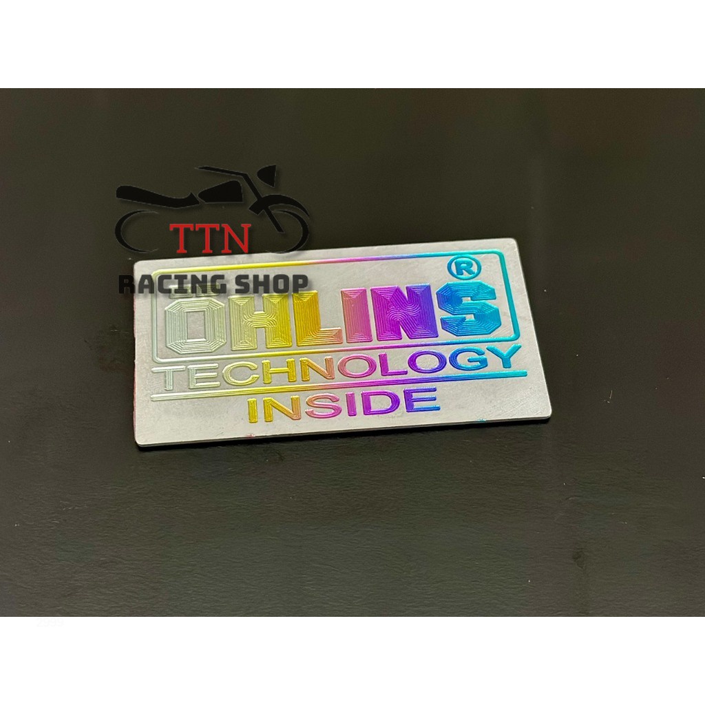 Tem Titan OHLINS TECK NOGOGY Lớn Dán Bình Nước Mát Phụ AB VARIO và nhiều vị trí khác kích thước ...