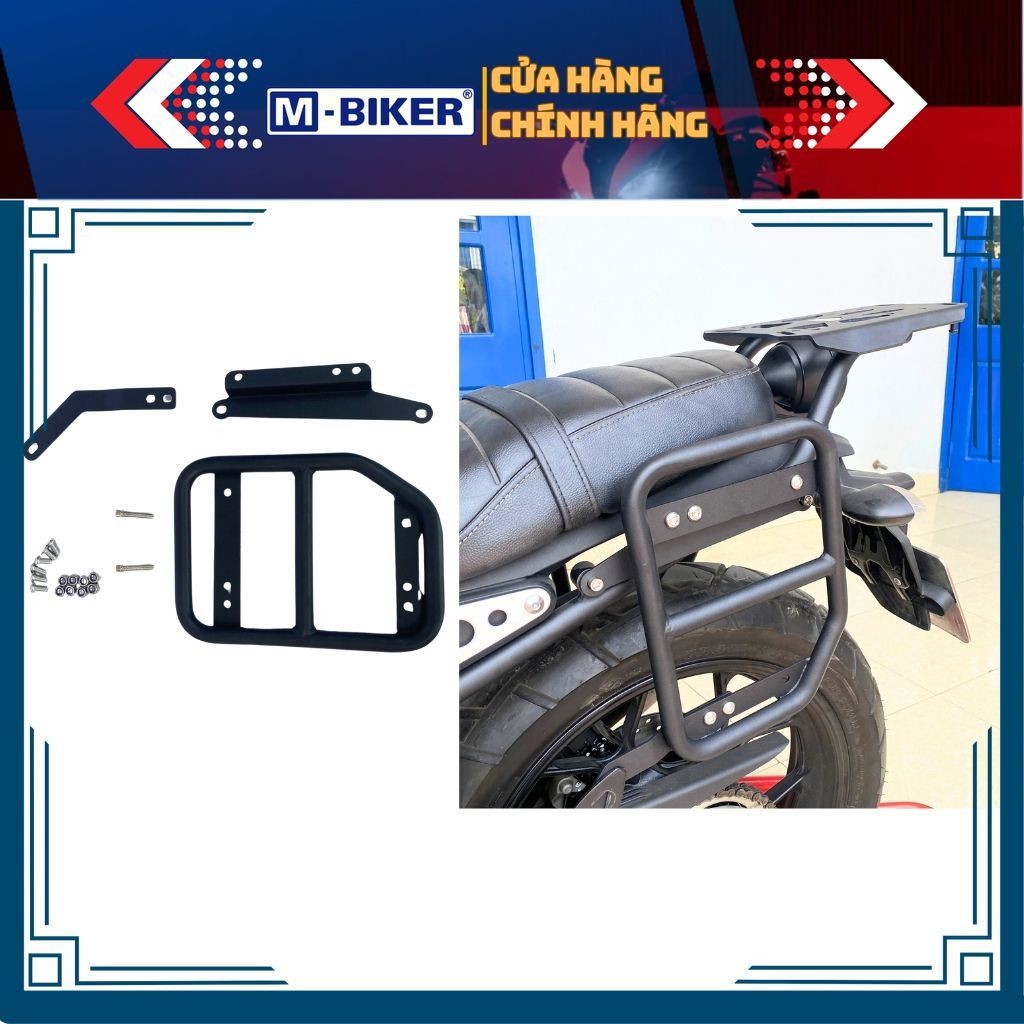 Khung hông xsr155, baga XSR155 gắn túi và bình nhiên liệu | Shopee Việt Nam