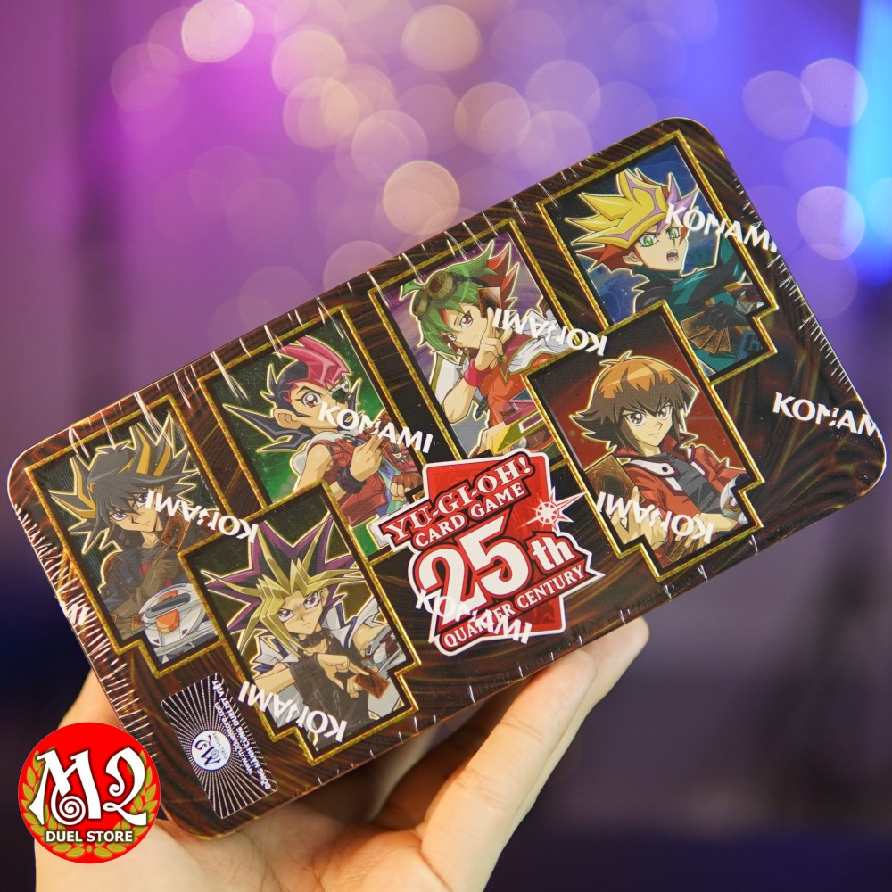 Hộp Thẻ Bài Yugioh 25th Anniversary Tin: Dueling Heroes - Mega tin 2023 Chính Hãng Konami - Nhập ...