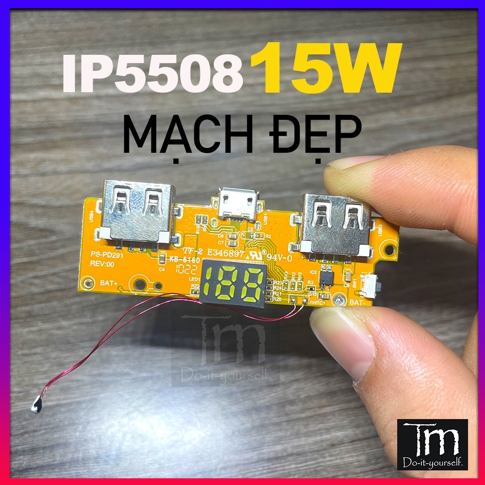 Mạch Sạc Dự Phòng IP5305 15W | Shopee Việt Nam
