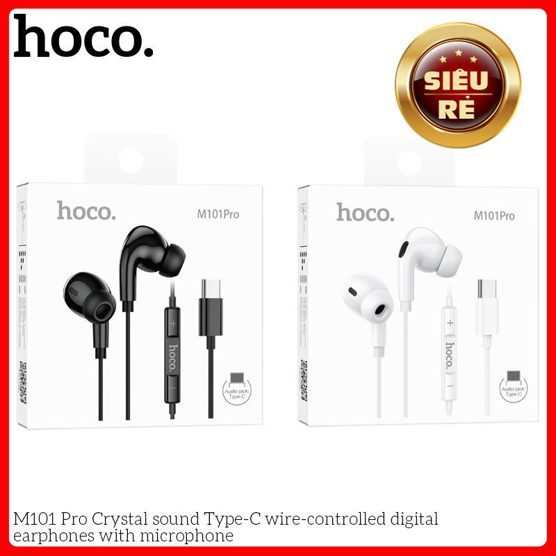 Tai nghe Hoco M101 pro đầu Type C Trọng Phú mobile | Shopee Việt Nam