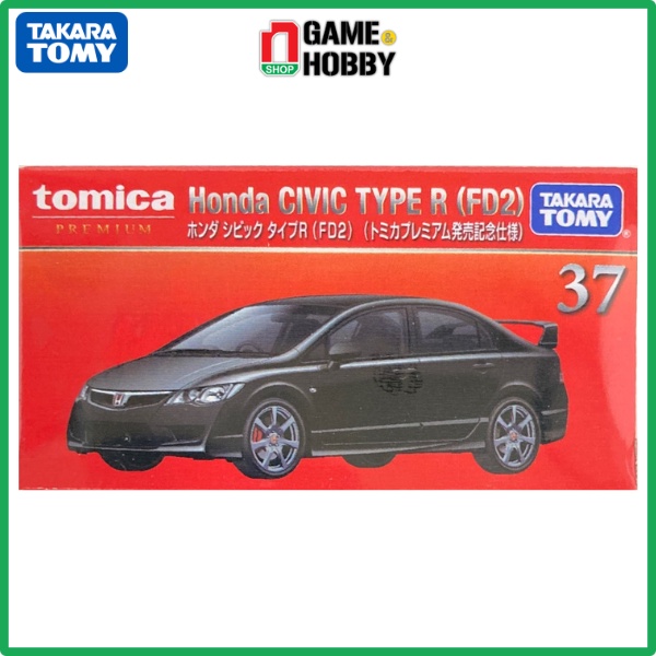 MÔ HÌNH XE ĐỒ CHƠI TOMICA PRM NO. 37 HONDA CIVIC TYPE R FD2 RELEASE COMMEMORATION VERSION CHÍNH ...
