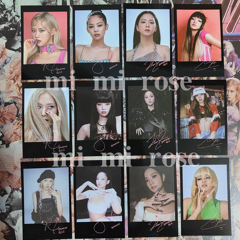 Thẻ Rose Blackpink Thẻ Pola Card Blackpink Photocard Off Chính Hãng ...