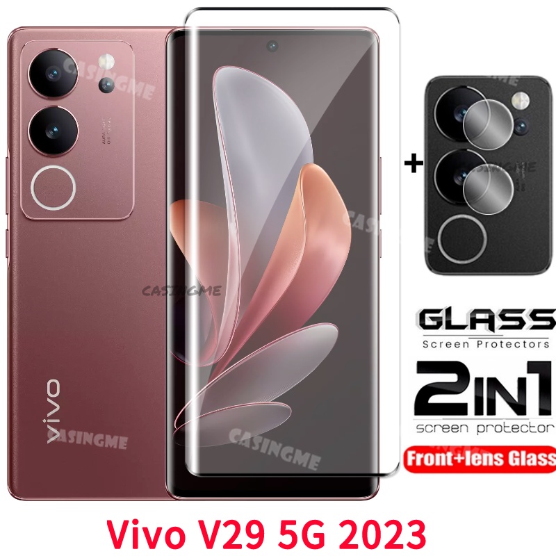 Kính Cường Lực 2 Trong 1 Bảo Vệ Toàn Màn Hình Cho Vivo V29 5G 2023 VivoV29 V29Pro Vivo V29 29V ...