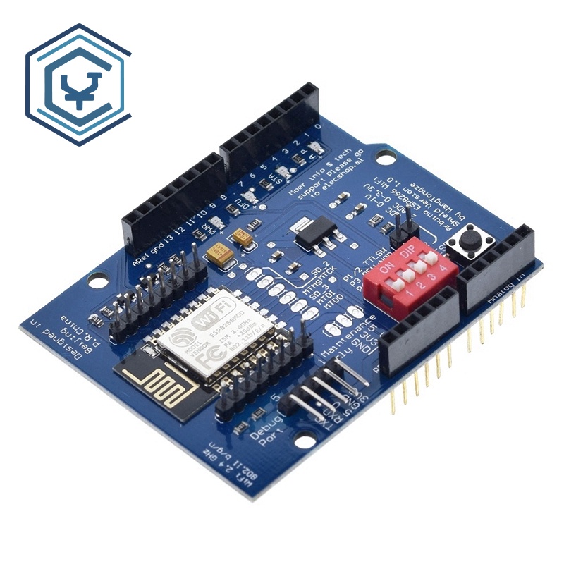 Bảng mở rộng không dây ESP8266 Bảng phát triển esp12e UART WIFI phù hợp ...