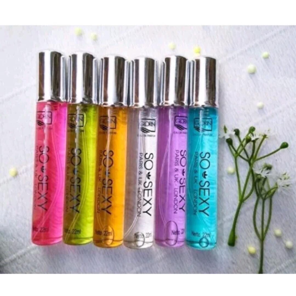 NƯỚC HOA VIẾT GLORIN SO SEXY 22ML 45k Xuất xứ: Việt Nam- Loại da phù ...