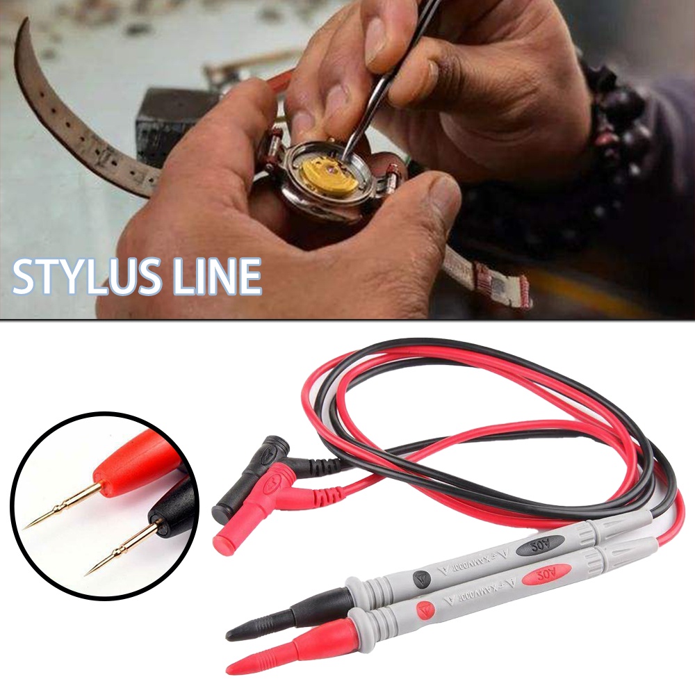 1000V 20A Digital Multimeter Test Leads Probes Volt Meter Wire Cable ...