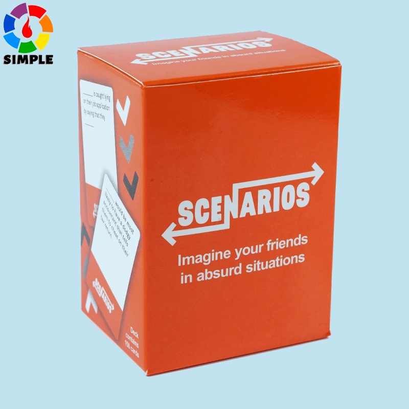 Scenarios Card Game The Adult Party Game of Ridiculous Situations Fun ...