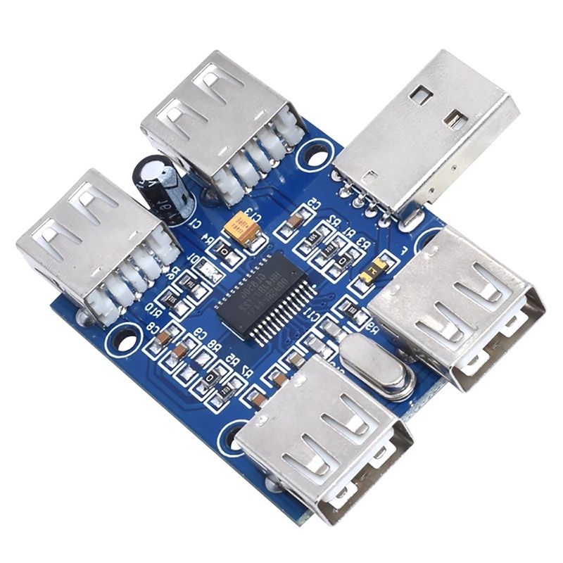 Usbhub USB2.0 HUB Bộ điều khiển 4 cổng Mô-đun mở rộng USB Bảng Chip ...