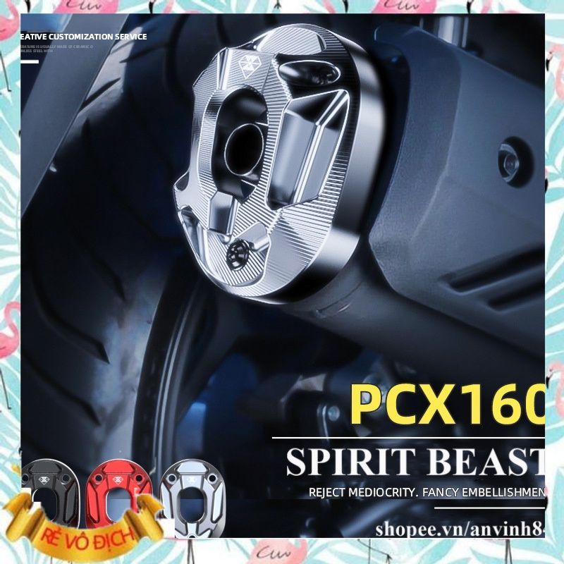Ốp Đuôi Pô Spirit Beast L10 Cho PCX 160/ Vario 160 | Shopee Việt Nam
