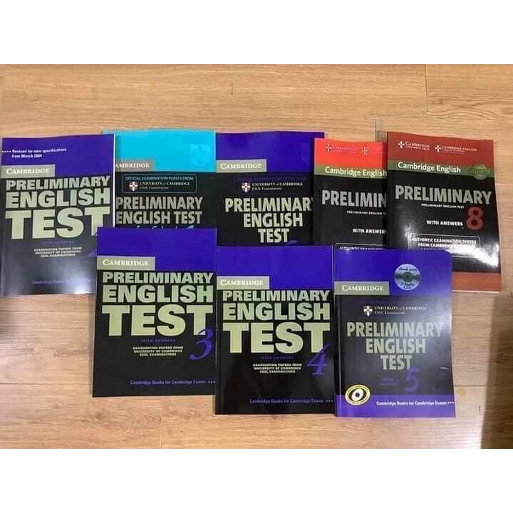 preliminary english test - bộ pet 8 cuốn | Shopee Việt Nam