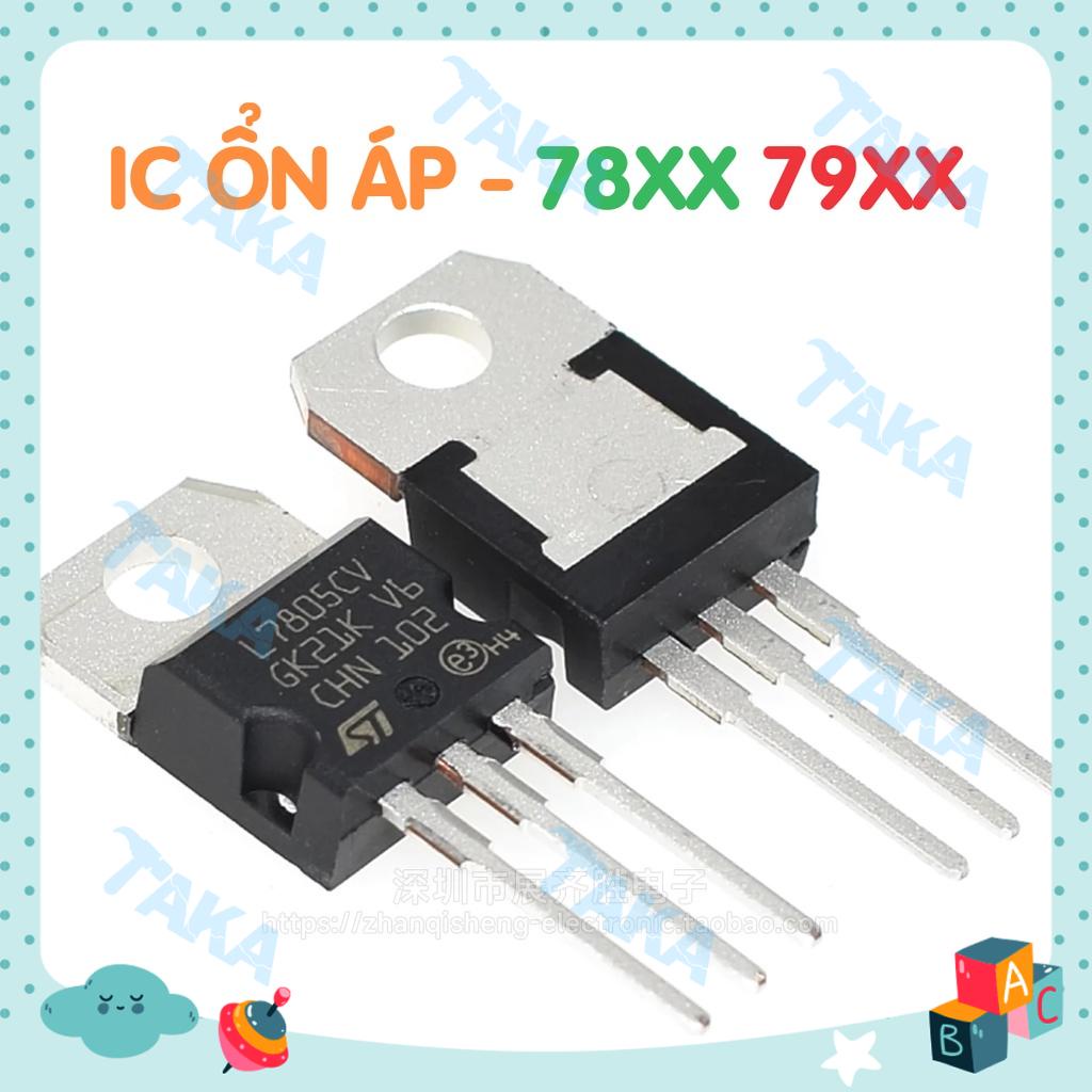IC Nguồn, IC ổn áp 7805 7809 7812 7905 7909 7912 - TaKa DiY | Shopee ...