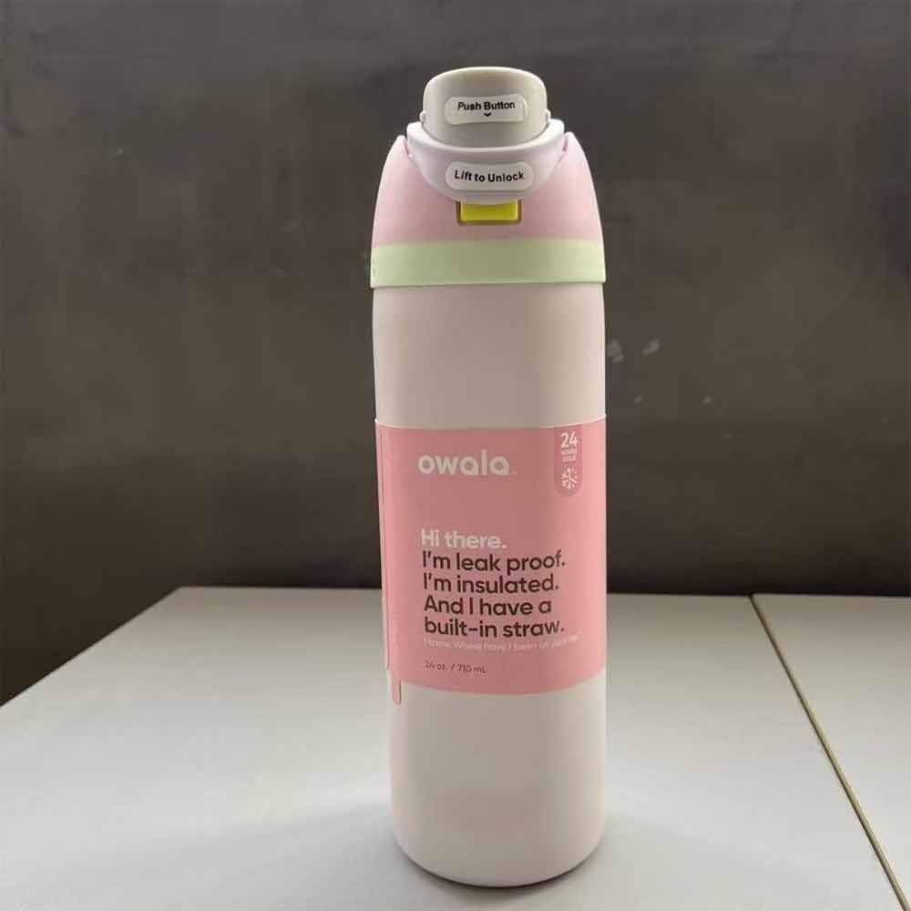 Owala 32 oz FreeSip CANDY COATED Water Bottle Flip Top Stainless Steel ...