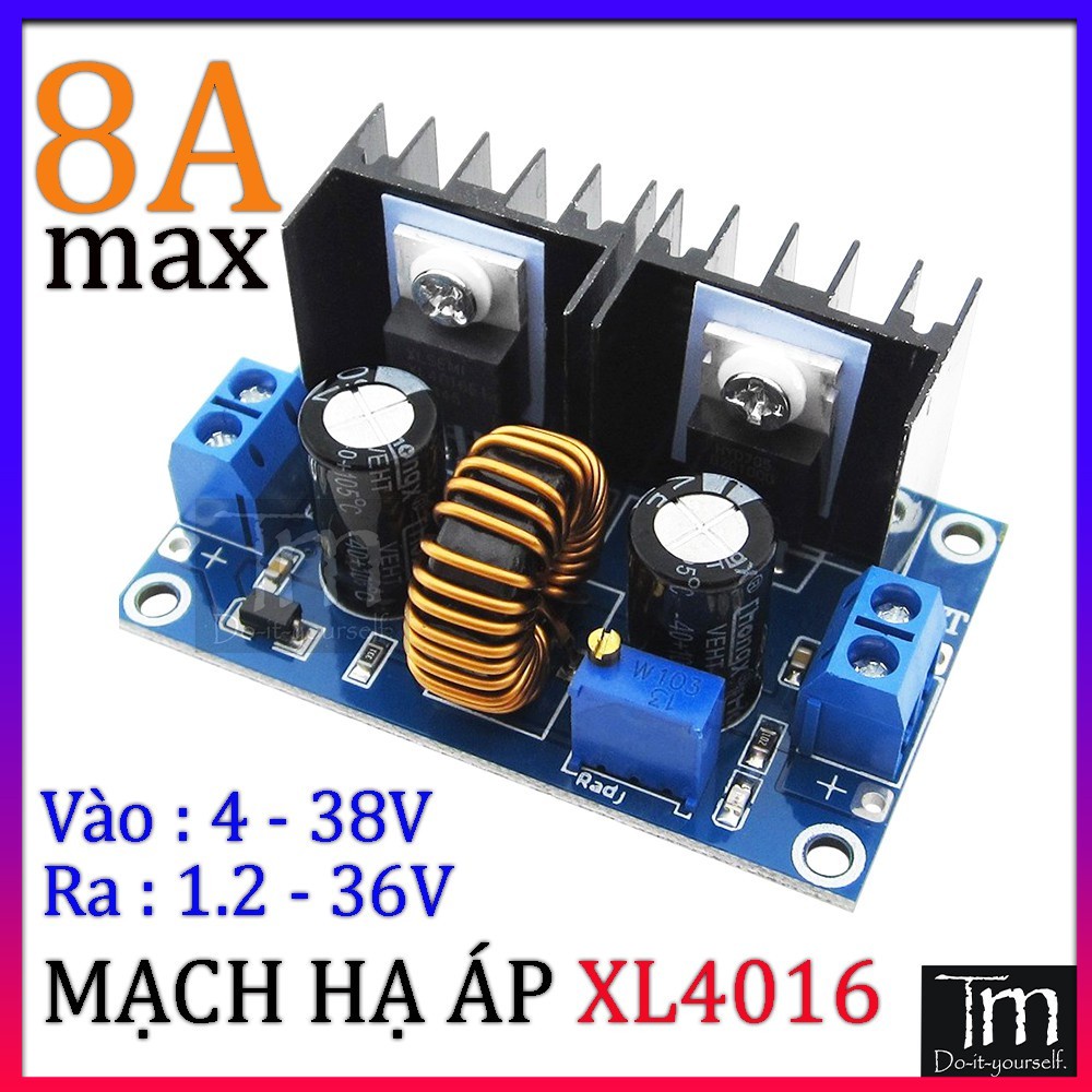 Mạch Hạ Áp Buck XL4016 8A 4 - 38V (XH-M401) | Shopee Việt Nam