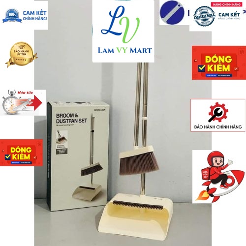 Bộ Chổi Quét Nhà Lock&Lock Gồm Cây Chổi và Dụng Cụ Hốt ETM465 | Shopee ...