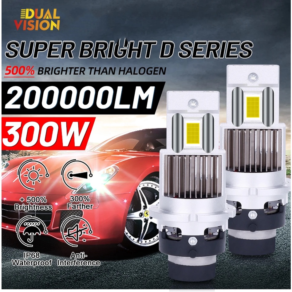 2 Chiếc D2S D4S HID 1: 1 Đèn Pha LED Canbus D1S D3S D8S D1R D3R Bộ Bóng Đèn LED Xenon Retrofit ...