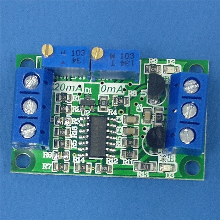 Tốt -Module Chuyển Đổi Điện Áp sang dòng điện 0-5V 0-10V đến 0-20mA 4-20mA, bảng mạch chuyển đổi ...