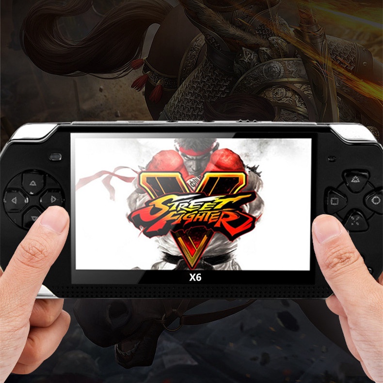 Máy Chơi Game Cầm Tay 8GB Tích Hợp 1000 Trò Chơi 4.3 '' PSP X6 Retro ...