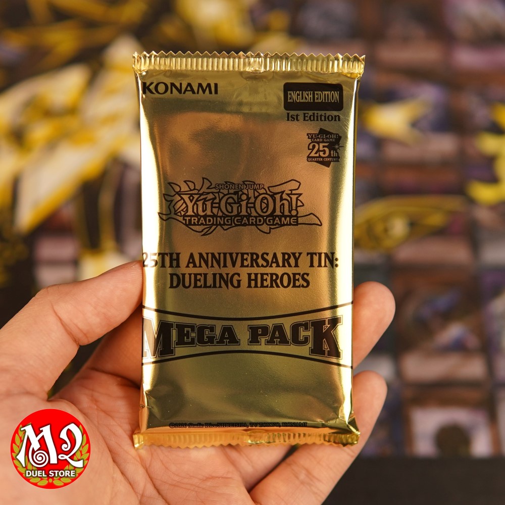 Gói Thẻ Bài Yugioh Mega Pack 2023 - 25th Anniversary Tin Dueling Heroes Booster Pack - Anh Quốc ...
