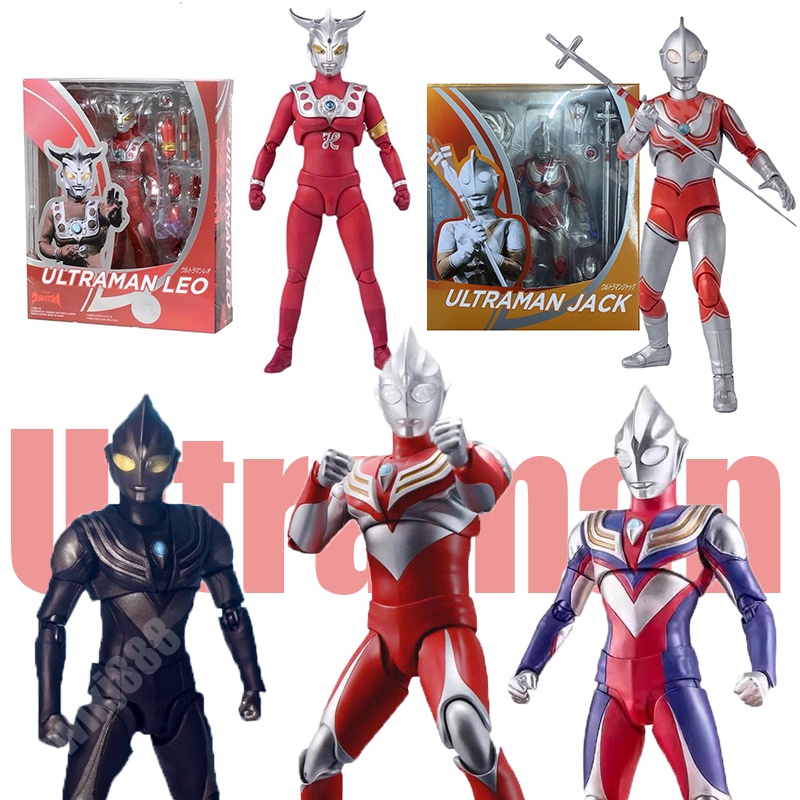 S h Mô Hình Nhân Vật ultraman leo shf tiga act zero Delial x ultraman ...