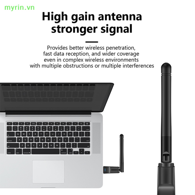 Thẻ Mạng myrin mt7601 mini usb wifi 150mbps rtl8188 Cho Máy Tính laptop ...