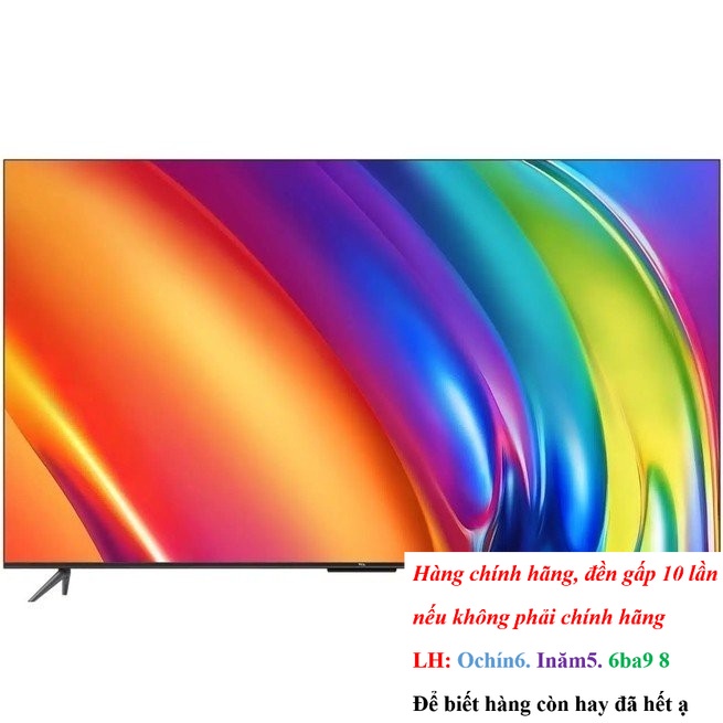 [HÃNG] Google Tivi TCL 55P745 4K 55 Inch | Shopee Việt Nam