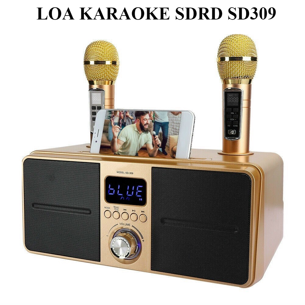 Loa Karaoke Bluetooth SDRD SD309 LoaKhông Dây SDRD SD-309, Bản Cao Cấp ...