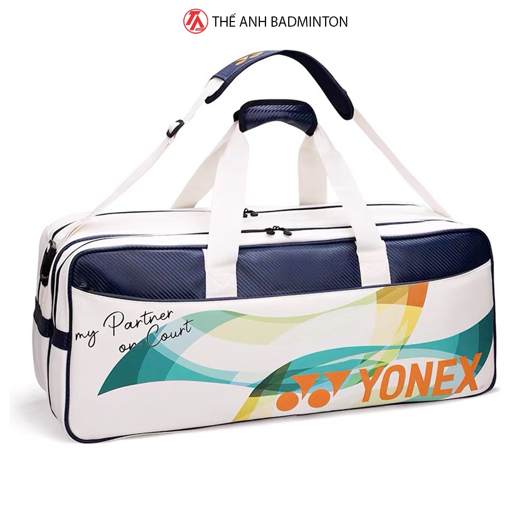Bao vợt cầu lông Yonex 219, túi đựng vợt cầu lông 3 ngăn rộng rãi | Shopee Việt Nam