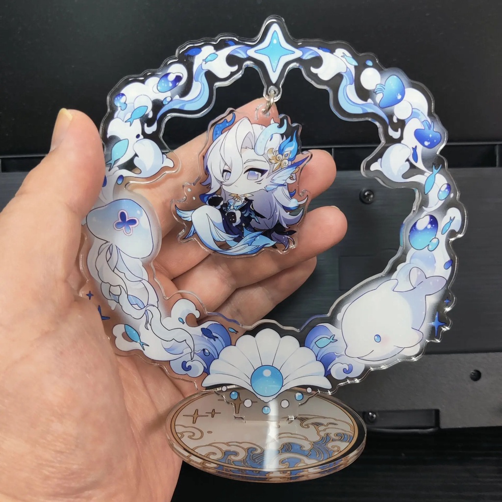 Mô hình Standee Game Genshin Impact Figures Furina Neuvillette Acrylic ...