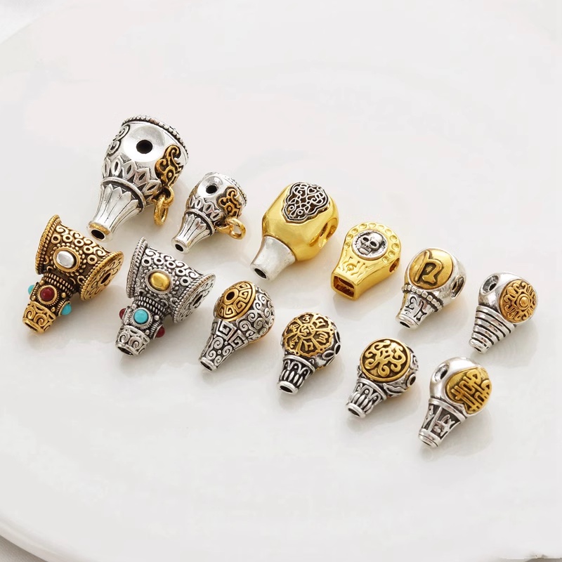 Chuỗi Hạt Đeo Tay diy 18k six-Caracter Kiểu Cổ Điển | Shopee Việt Nam