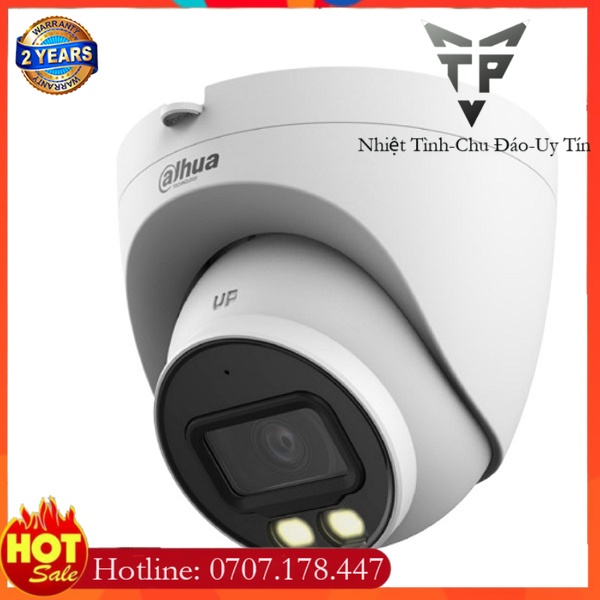 Camera IP Dome trong nhà ốp trần Wizsense Full-color, tích hợp mic 4.0 Megapixel DAHUA DH-IPC ...