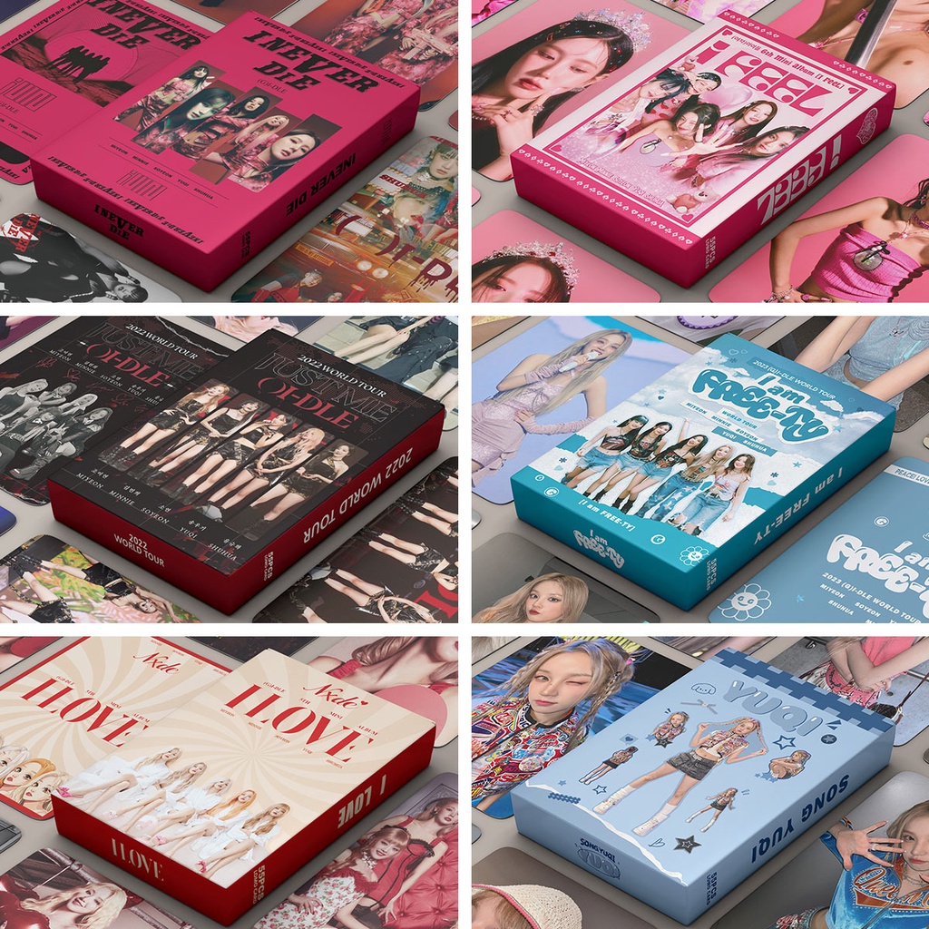 G-IDLE Song Yuqi Album I Feel Photocard (G)I-DLE I Love & I Never Die ...