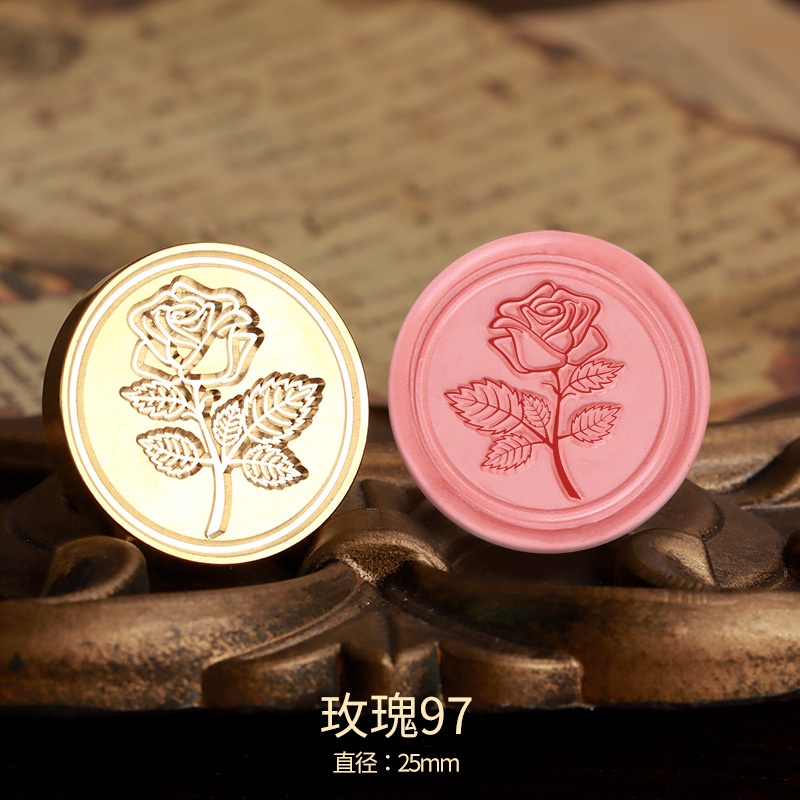 Con Dấu Sáp Niêm Phong Thiệp Cưới / Sổ Tay Hình Hoa Bướm 25mm diy | Shopee Việt Nam