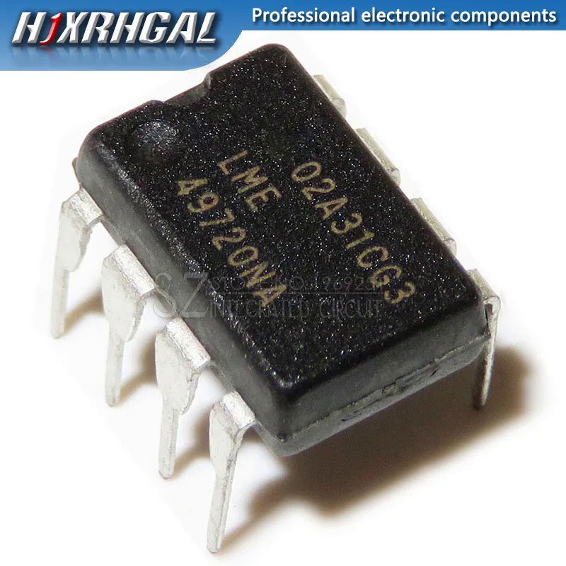 1 CÁI LME49720NA LME49720 DIP8 DIP Hiệu suất cao kép, Bộ khuếch đại ...