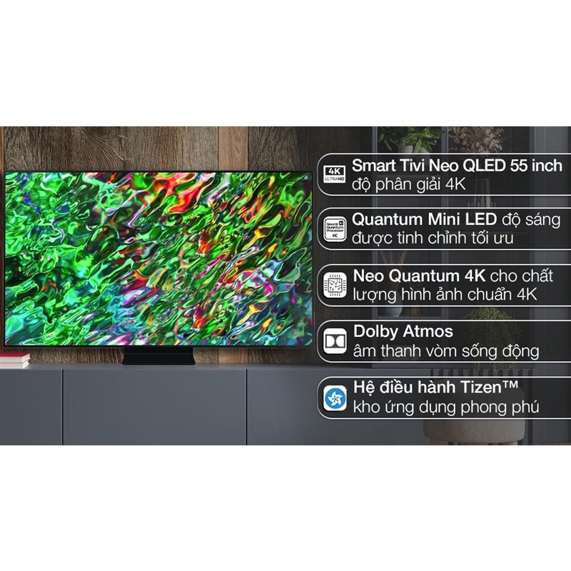Smart Tivi Neo QLED 4K Samsung 55 inch QA55QN90B 2022 - VIỆT NAM —Điện Máy Chính Hãng Tồn Kho ...