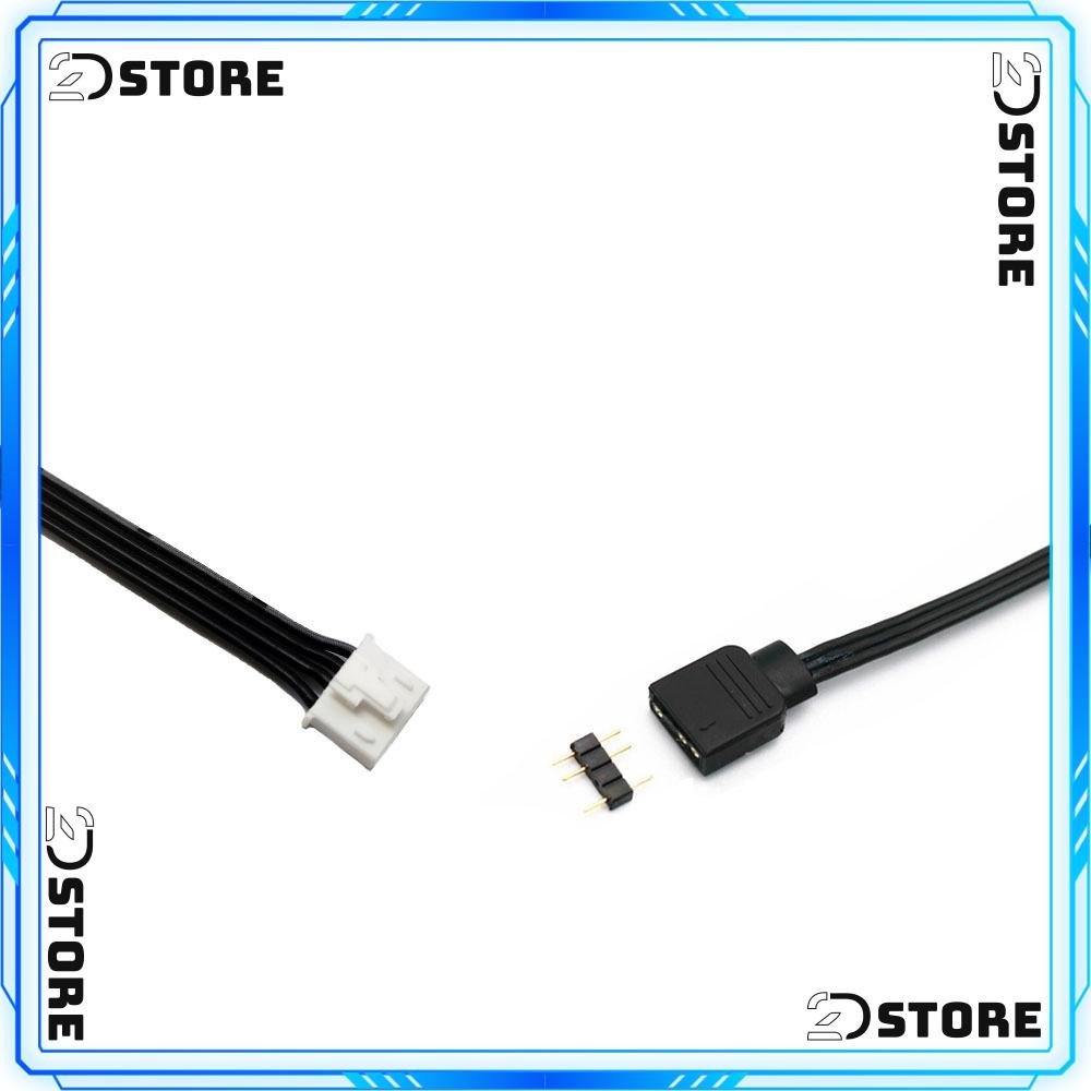 Dây đồng bộ Quạt/LED ARGB 5V (3pin) với Bộ điều khiển NZXT 5V (4pin ...