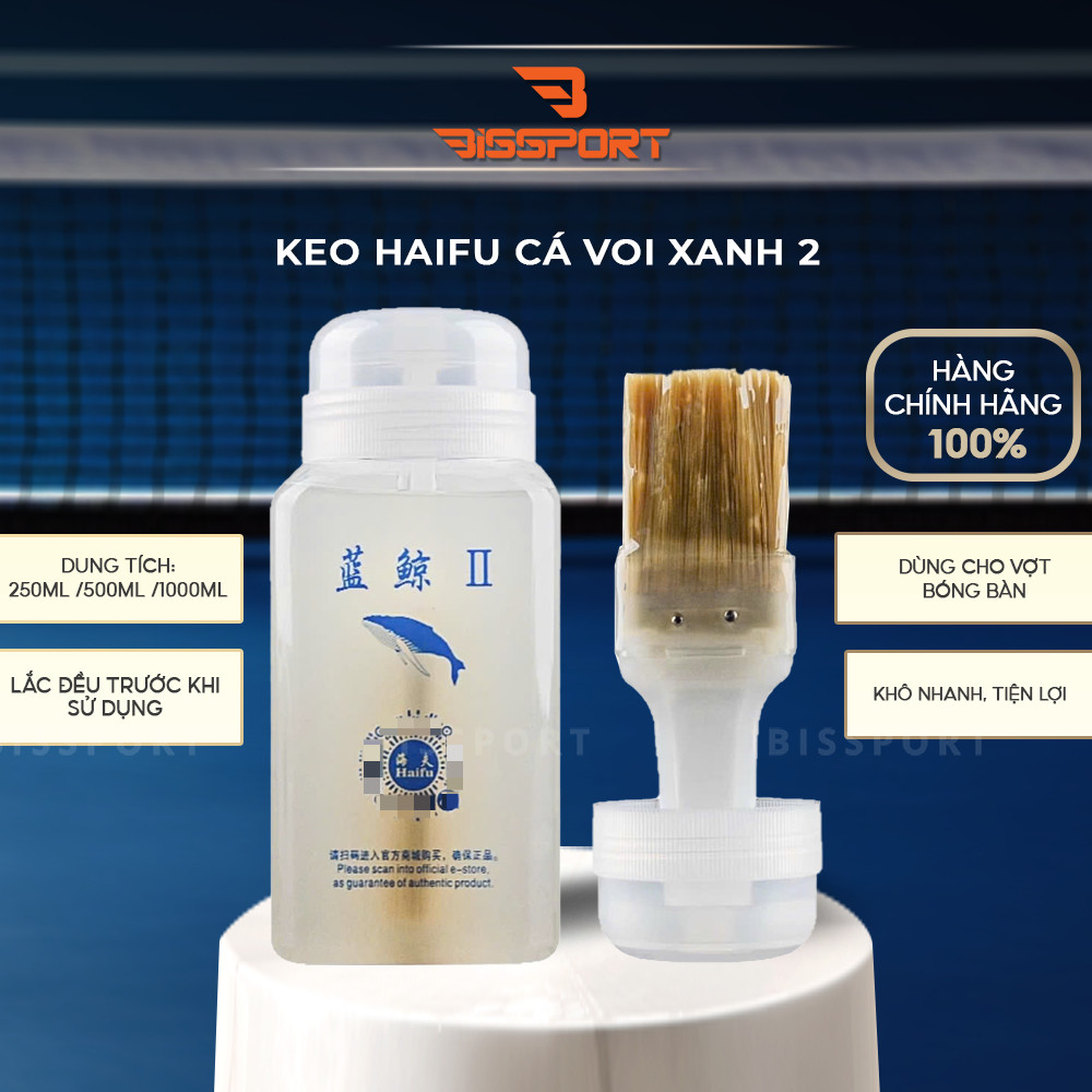 Keo Dán Vợt Bóng Bàn Haifu Cá Voi 2024 Chính Hãng - Bản Nâng Cấp - Cao ...