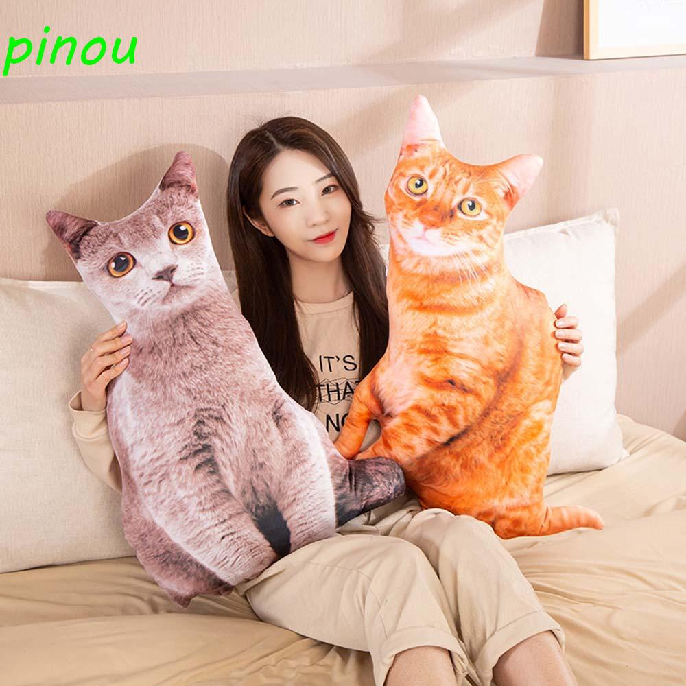 Pinou Gối Hình Mèo 3d Trang Trí sofa | Shopee Việt Nam