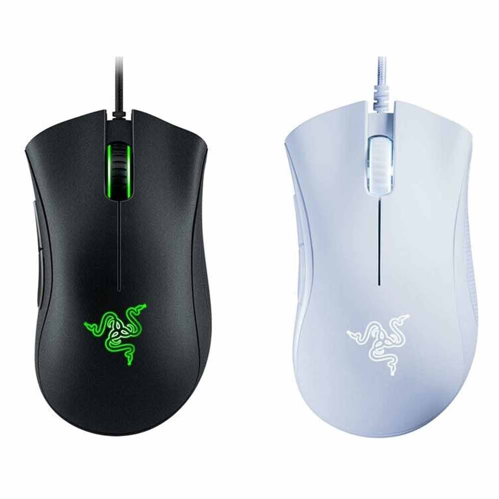 Razer DeathAdder Essential 6400dpi Black/White Wired Gaming Mouse ...