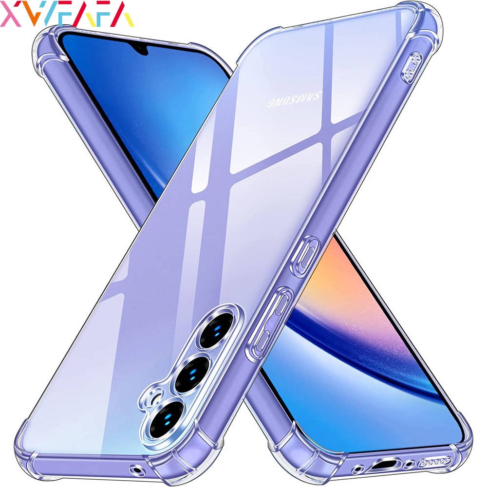 Ốp Điện Thoại Trong Suốt Chống Sốc Bốn Góc Cho samsung s24 plus ultra s23 fe a05 a05s a15 m54 ...
