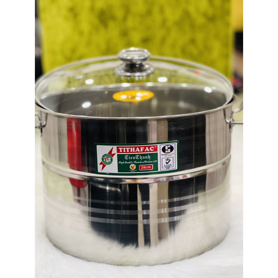 [XA KHO]Nồi hầm, Nồi hấp đa năng, nồi hấp 2 tầng dĩa hấp có thể tháo ...