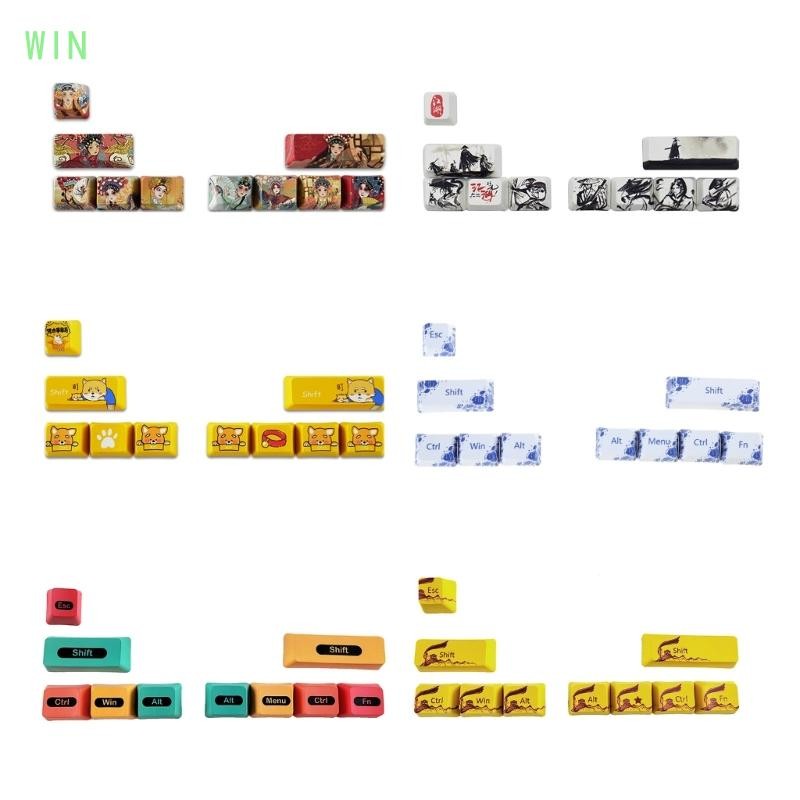 Chiến THẮNG 10 Phím OEM R1 SHIFT ESC Keycaps Lớn Cho Key PBT Phong Cách ...