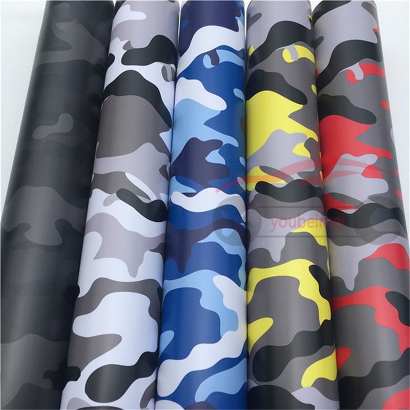 Garneck 1pc Sticker Window Decals Car Vinyl Film Snow Camo Wrap Air ...
