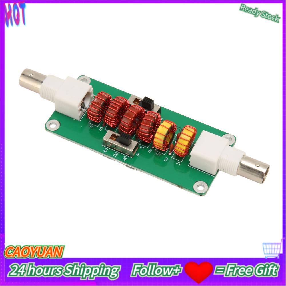 Caoyuanstore Low Pass Filter 20m 30m 40m CW SSB Board 7MHz 10MHz 14MHz ...