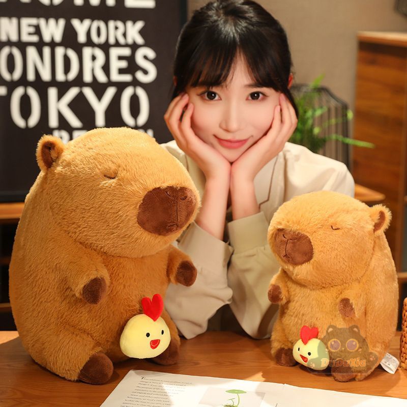 🐣capybara🐣Thú Nhồi Bông capybara Hình Gà capybara Thu Gọn Được | Shopee ...
