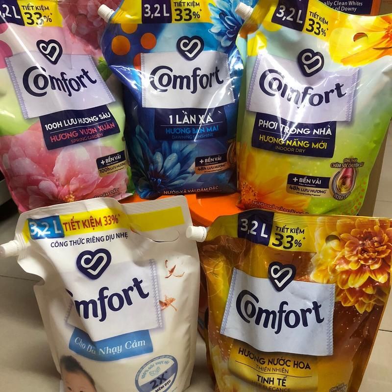 Nước xả Comfort và Downy 3L 3,2L | Shopee Việt Nam