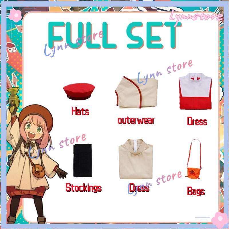 Cod Anya Forger Bộ Tóc Giả Cosplay Nhân Vật Anime Spyxfamily CODE ...